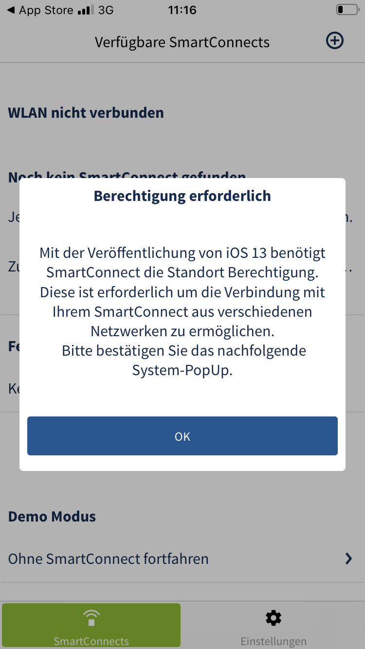 Einrichtung des SmartConnect – SmartWireless Dokumentation