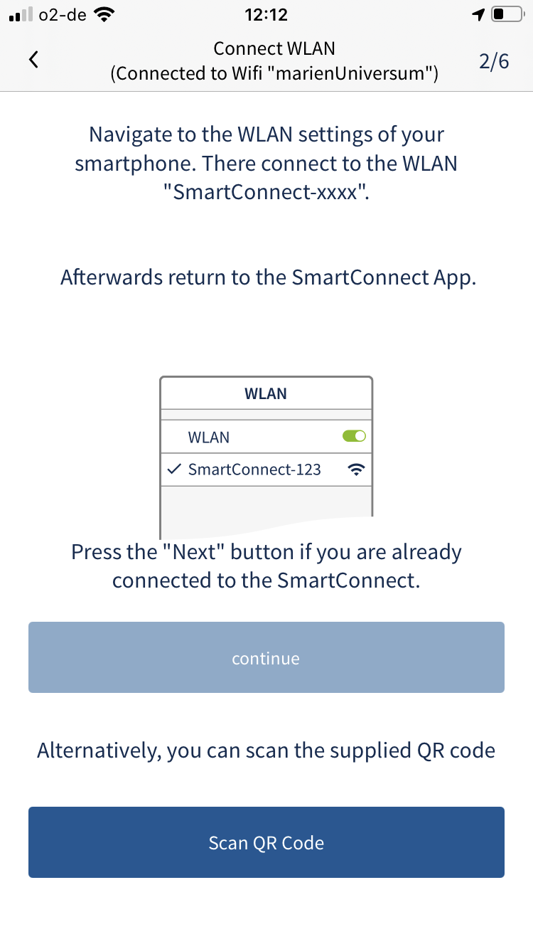 Set up the SmartConnect – SmartWireless Dokumentation