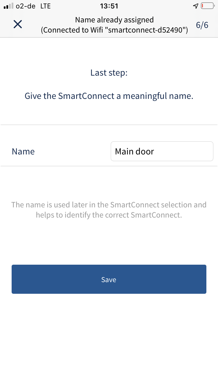 Set up the SmartConnect – SmartWireless Dokumentation