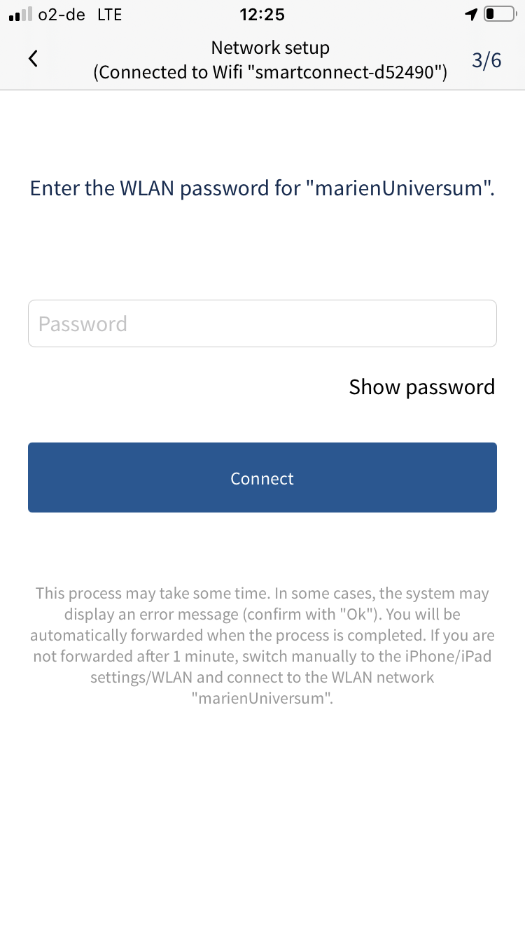 Set up the SmartConnect – SmartWireless Dokumentation