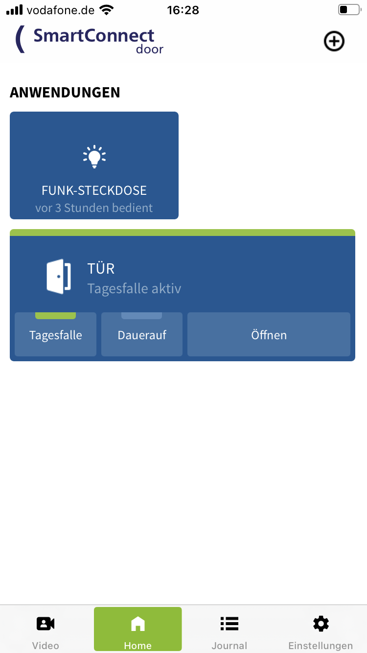 Tagesfalle & Dauer-Auf – SmartWireless Dokumentation