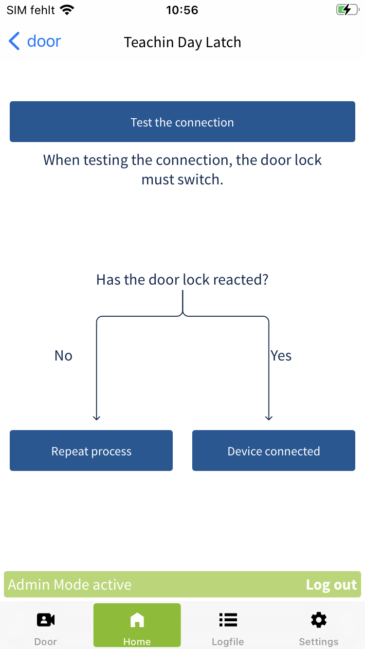 Day-latch & permanently-open – SmartWireless Dokumentation